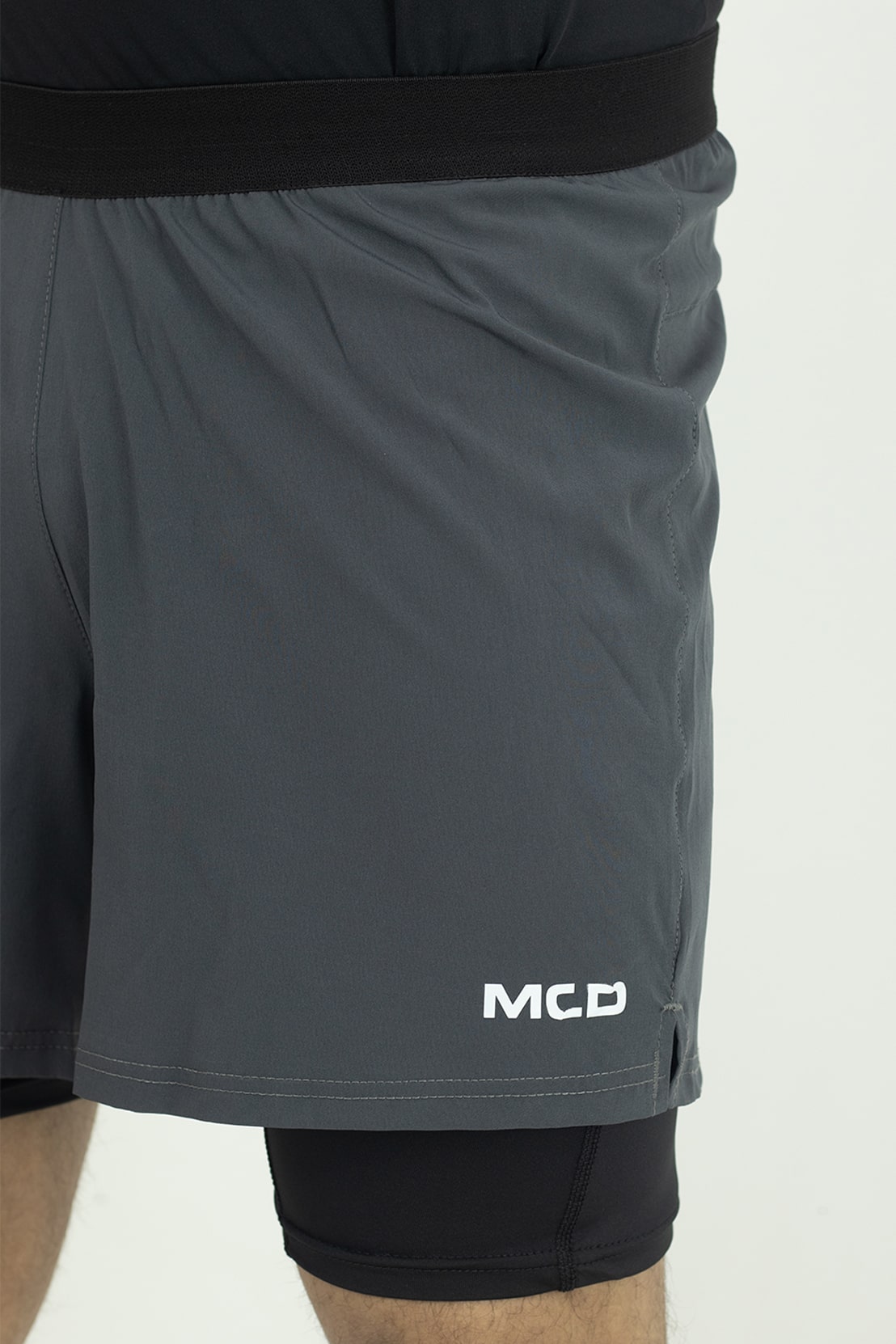MCD HYBRID DOUBLE SHORTS GRAY – MCD SPORTS